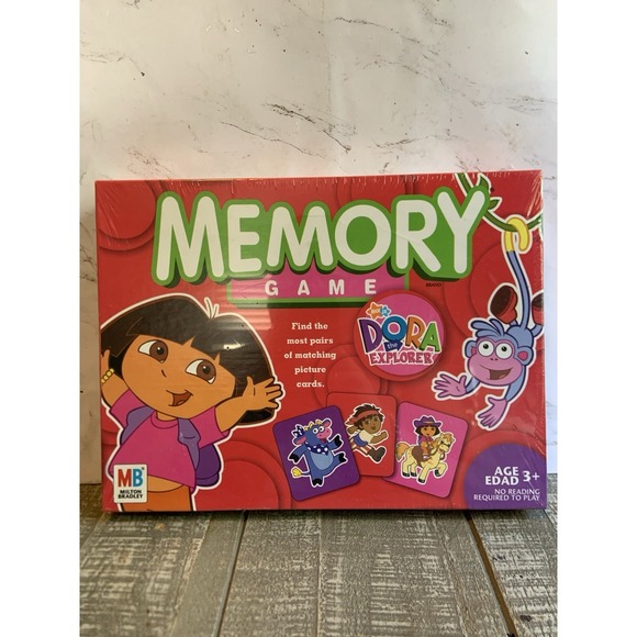Hasbro | Toys | Dora The Explorer Memory Game Card Matching Nick Jr ...